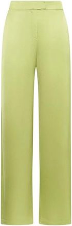 Maliparmi Maliparmi, Femme, Pantalons, Vert, Taille: 40 FR Straight Pantalons