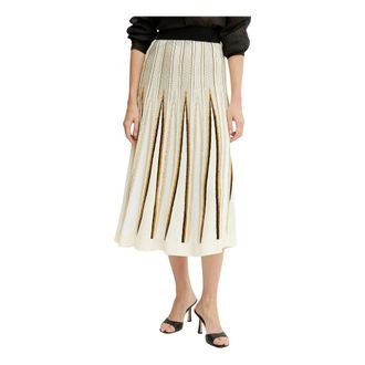 Forte_Forte Damen, R&ouml;cke, Beige, MGr&ouml;&szlig;e
