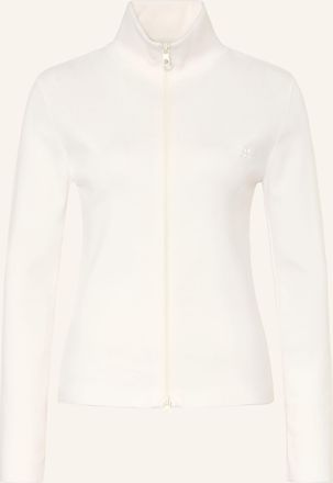 Courr&egrave;ges Strickjacke Aus Merinowolle weiss