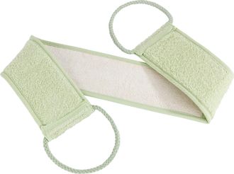 Maximex Bambus R&uuml;ckentrockner mit Luffa 3in1, Einsch&auml;umen, Abtrocknen, Massieren & zum Entfernen von Hautunreinheiten, Schnelltrocknend, Absorbiert mehr Feuch