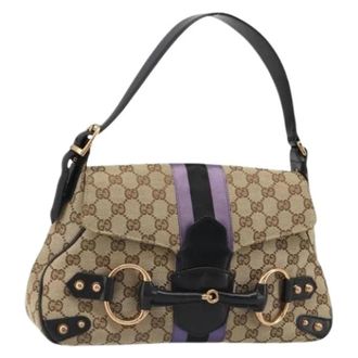 Gucci Pre-owned GG Canvas Schultertasche - - Pre-owned - Damen - Beige - ONE SIZE