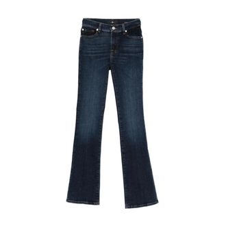 7 For All Mankind Slim Illusion Bootcut Jeans - - Jeans - Damen - Blau - W28
