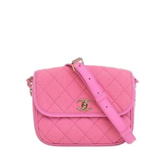 Chanel Sac bandouli&egrave;re vintage Pre-owned - Femme - Pre-owned - Rose - Taille: ONE Size