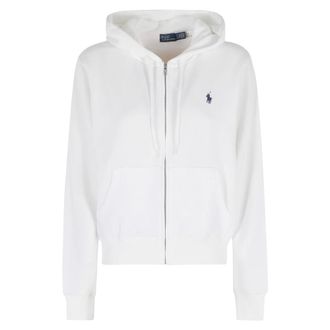 Polo Ralph Lauren Damen, Sweatshirts & Hoodies, Wei&szlig;, XSGr&ouml;&szlig;e