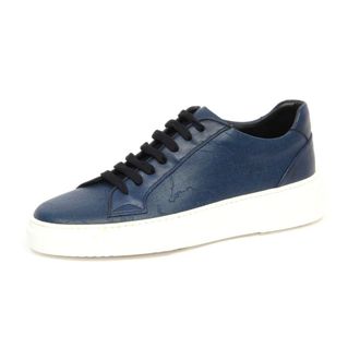 Alviero Martini 1A Classe Ocean Blue Schuhe Made in Italy - - Shoes - Herren - Blau - 42 EU