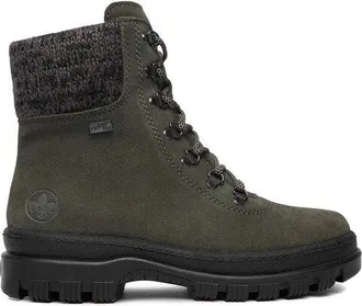 Rieker Schn&uuml;rschuhe CEO-X8233-54 Dunkelgr&uuml;n