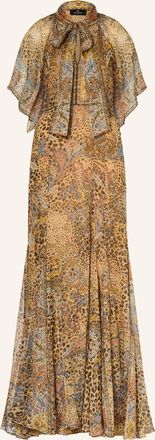 Etro Etro Seidenkleid Mit Schluppe braun