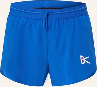 District Vision 2-In-1-Laufshorts blau