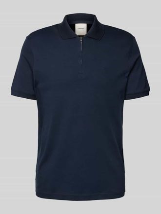 Calvin Klein Slim Fit Poloshirt mit Logo-Stitching Modell LIQUID TOUCH