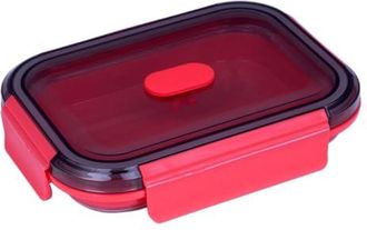 Lurch Frischhaltebox Silikon faltbar up & down 800 ml frozen pink