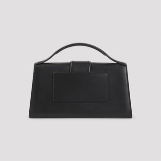 Jacquemus Hobo Bags - Structured Black Calf Leather Shoulder Bag - Gr. unisize - in Schwarz - f&uuml;r Damen