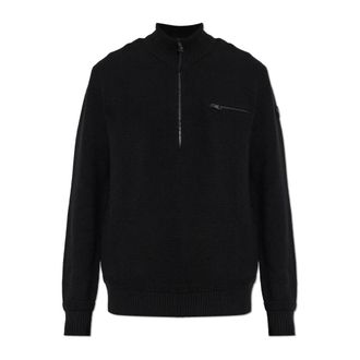 Moncler Herren, Strickwaren, Schwarzk, 2XLGr&ouml;&szlig;e