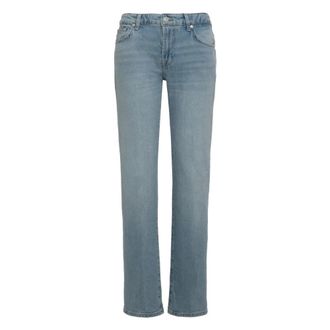 7 For All Mankind Calie Gerades Jeans - - Jeans - Damen - Blau - W30