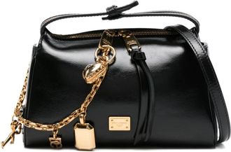 Dolce & Gabbana Femme, Sacs, Noir, Taille: ONE Size Vittoria Shoulder Bag
