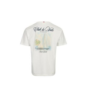MC2 Saint Barth Tee-shirt droit imprim&eacute; en coton