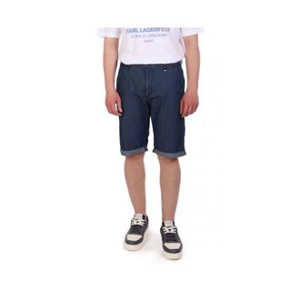 Karl Lagerfeld Homme, Shorts, Bleu, Taille: W33 Denim Shorts