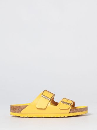 Birkenstock Sandales &agrave; Talons Femme couleur Jaune