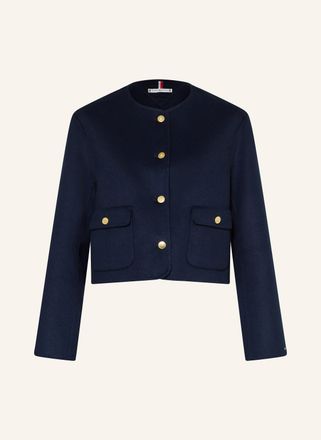 Tommy Hilfiger Kastenjacke blau