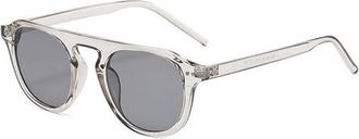 Generic Lunettes de soleil rétro à rivets pour homme et femme UV400 Vert, 3, Taille unique