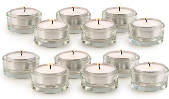 Pajoma Teelichthalter Mona, 12er Set aus Glas
