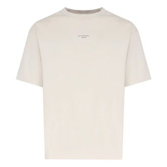 Dr&ocirc;le de Monsieur Homme, Tops, Beige, Taille: 2XL T-shirt en coton avec impression de slogan