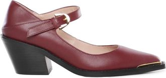 Coccinelle Femme, Chaussures, Rouge, Taille: 38 EU Escarpins en cuir