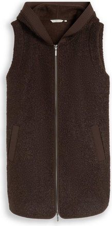 Tom Tailor Sweatjacke Strick & Sweatshirts Plus Size - Longstyle Teddy Weste