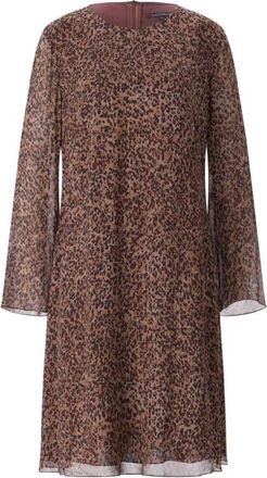 Luisa Cerano Femme, Robes, Multicolore, Taille: 44 FR Robe Imprim&eacute; Animal