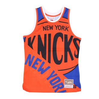 Mitchell & Ness NBA Big Face Tank Top Blau - - Sport - Herren - Mehrfarbig - XL