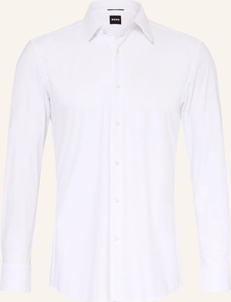 HUGO BOSS Hemd Hank Slim Fit weiss