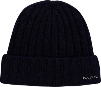 Visvim Bonnet en maille - Homme - Accessoires - Bleu - Taille: ONE Size