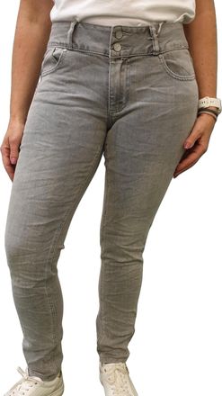 Buena Vista Damen Jeans Tummyless (DE/NL/SE/PL, Alphanumerisch, XS, Regular, Regular, grey denim)