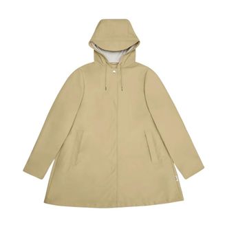 Rains Femme, Vestes, Beige, Taille: 36 FR Veste Imperm&eacute;able A-Line
