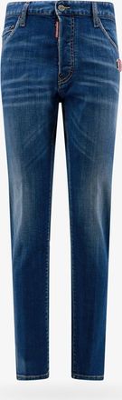 Dsquared2 Jeans with enamelled metal logo patch - DSQUARED2 - gender_Man