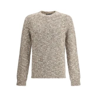 Dolce & Gabbana Luxuri&ouml;ser Cashmere Blend Sweater - - Knitwear - Herren - Beige - L