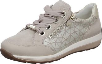 Ara Damen Osaka Sneaker, Shell,Platin, 41.5 EU Weit