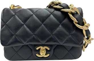 Chanel Pre-owned Tissu sacs-chanel - Femme - Pre-owned - Noir - Taille: ONE Size