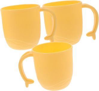 SOLUSTRE 3stücke Mundwasser Tasse Mit Delfin Tasse Form Unzerbrechliche Zahnbürstenbecher Für Badezimmerbecher Als Waschbecher Und Trinkbecher Für Zuhause