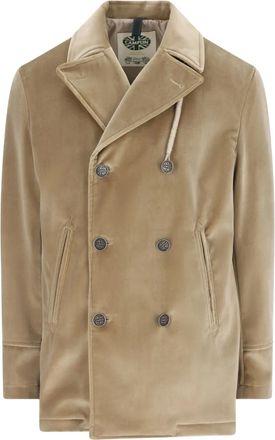 Camplin Cabanjacke mit fallendem Revers - Nude