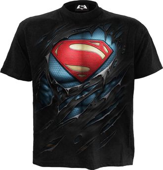 DC Comics Herren M101 - T-Shirts T-Shirt, Black, S