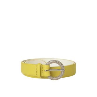 Orciani Weicher Leder Klassischer G&uuml;rtel - - Accessories - Damen - Gelb - 90 CM