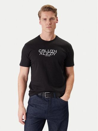 Calvin Klein Jeans T-Shirt LV14RE818G Schwarz Classic Fit