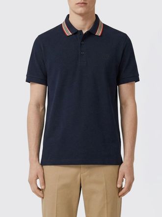 Burberry Polo BURBERRY Homme couleur Bleu