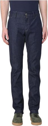Jacob Cohen Homme, Jeans, Bleu, Taille: W35 Indigo Denim Jeans
