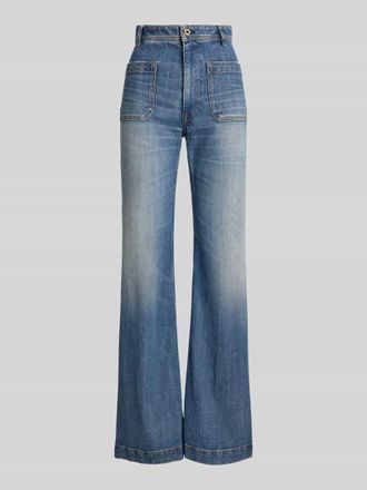 Polo Ralph Lauren Loose Fit Jeans aus Baumwoll-Mix mit aufgesetzten Taschen