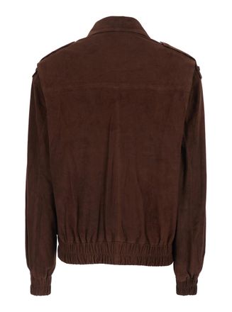 Arma Womens Jacket Halti Brown Suede Lamb Leather Coat