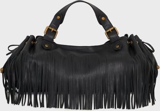 Gerard Darel Sac &agrave; main en cuir - 24H FRANGES