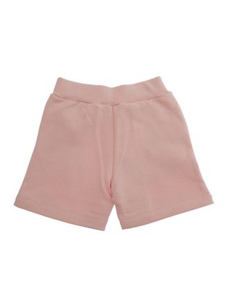 Marni Unisex Shorts With Logo Lettering Pink Cotton