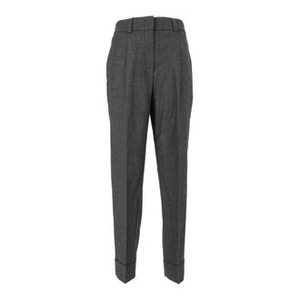 PESERICO Slim-fit Hosen - - Trousers - Damen - Grau - 2XL