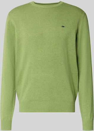 Fynch-Hatton Strickpullover mit gerippten Abschlüssen